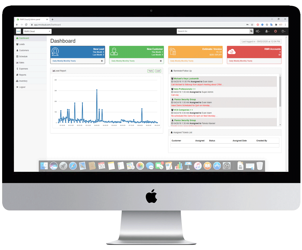 RMR Cloud | Cloud Based Business Management Software for Security & Automation Dealers